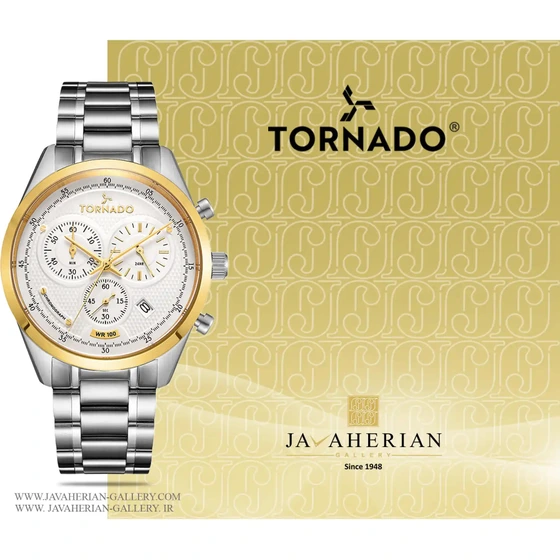 خرید و قیمت ساعت مچی مردانه تورنادو T20103B-SBS | ترب