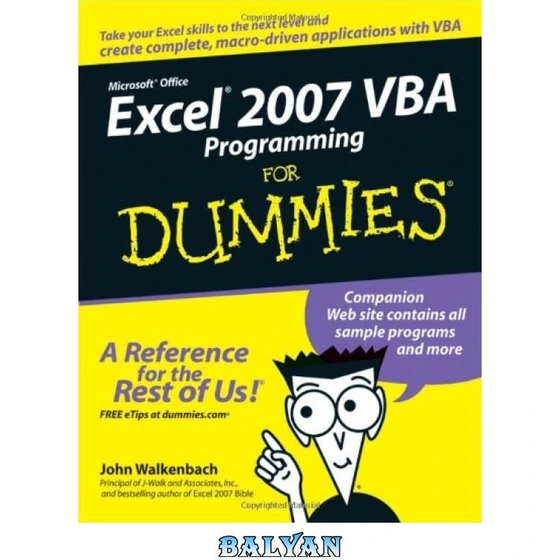 خرید و قیمت دانلود کتاب Excel 2007 VBA Programming For Dummies ا برنامه نویسی اکسل 2007 VBA برای ...