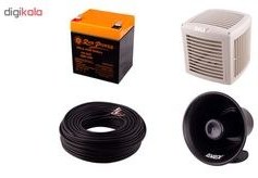 خرید و قیمت پکیج دزدگیر کنزل با دوربین مداربسته سیم کارتی سایلکس مدل SG8-4CH PT380 | ترب