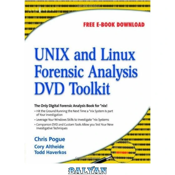 خرید و قیمت دانلود کتاب Unix And Linux Forensic Analysis Dvd Toolkit ترب