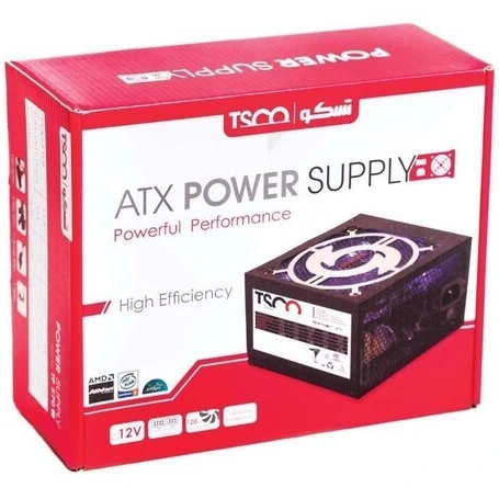 خرید و قیمت منبع تغذیه کامپیوتر تسکو مدل منبع تغذیه کامپیوتر تسکو مدل TP 650W | ترب