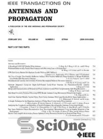 خرید و قیمت دانلود کتاب IEEE Transactions on Antennas and Propagation - تراکنش های IEEE روی آنتن ...