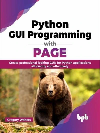 خرید و قیمت دانلود کتاب Python Gui Programming With Page Create Professional Looking Guis For