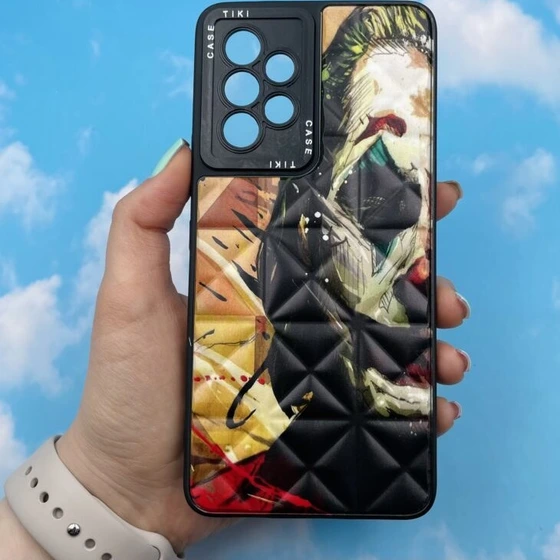 خرید و قیمت قاب گوشی Galaxy A53 سامسونگ پافری لوزی دور سیلیکونی محافظ