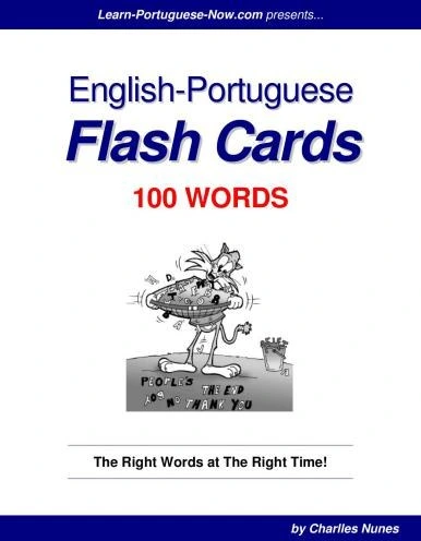 خرید و قیمت دانلود کتاب English-Portuguese Flash Cards - 100 Words | ترب