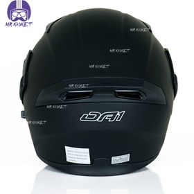 خرید و قیمت کلاه کاسکت فک متحرک Da1 مدل 101 رنگ مشکی مات | ترب