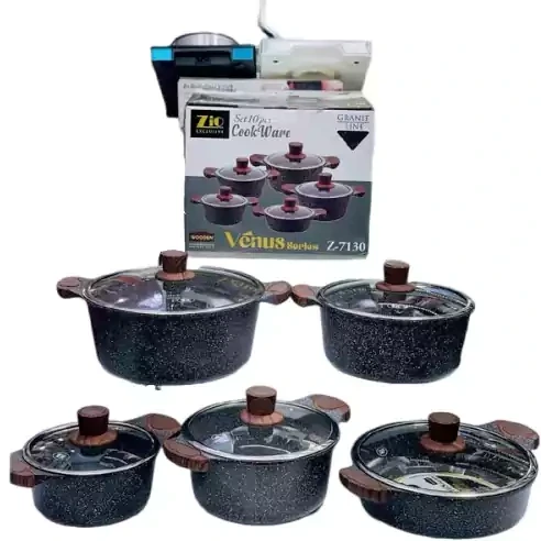 خرید و قیمت سرویس قابلمه 10 پارچه زیو Z-7130 | ترب