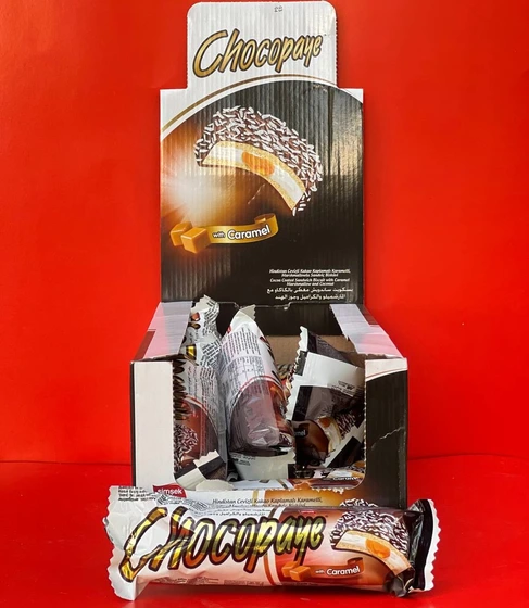 خرید و قیمت بیسکویت اسفنجی Chocopaye (با کارامل) | ترب
