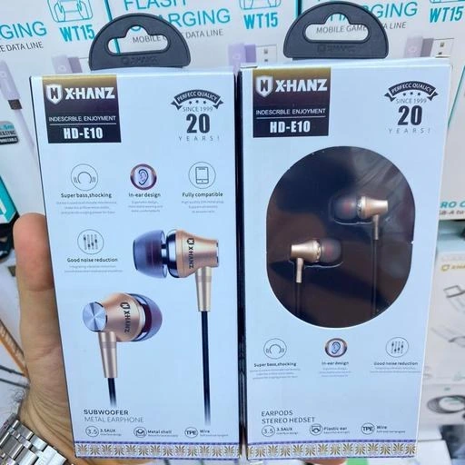خرید و قیمت هندزفری سیم دار مارک XHANZ اصلی کیفیت صدا و بیس فوق العاده | ترب