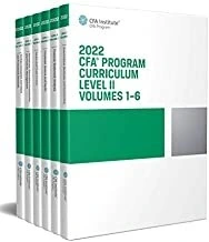 خرید و قیمت کتاب سی اف ای پروگرام کوریکولوم The 2022 CFA Program Curriculum Level II Box Set | ترب