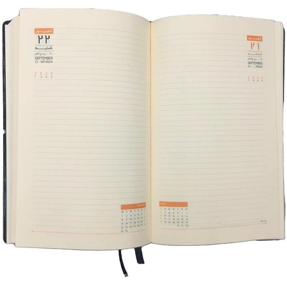 خرید و قیمت سررسید 1404 سم SAM مدل سافت کلاسیک اروپایی- سرمه ای | ترب