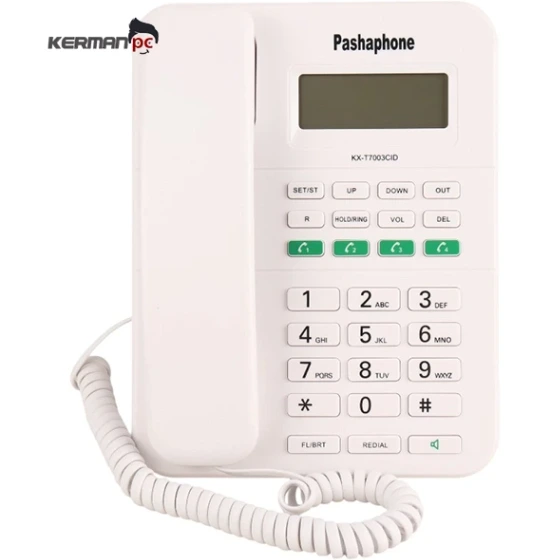 خرید و قیمت تلفن رومیزی Pashaphone KX-T7003 | ترب