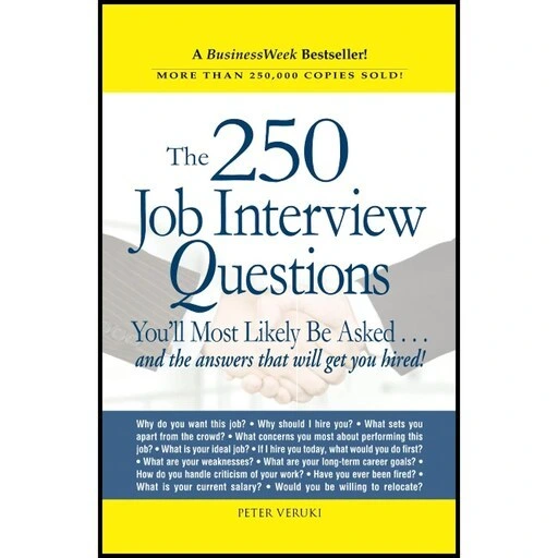 خرید و قیمت کتاب زبان اصلی The Job Interview Questions Youll Most ...