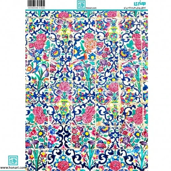 خرید و قیمت کاغذ دکوپاژ سایز A4 کد 6156 | ترب