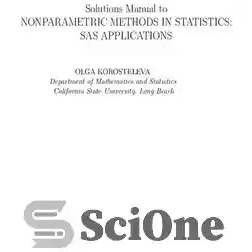 خرید و قیمت دانلود کتاب Solutions Manual to Nonparametric Methods in Statistics: SAS ...