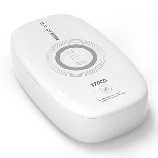 خرید و قیمت پاوربانک 12000 بی سیم و جعبه ضد عفونی کننده باوین (BAVIN) مدل PC080 (اورجینال) | ترب