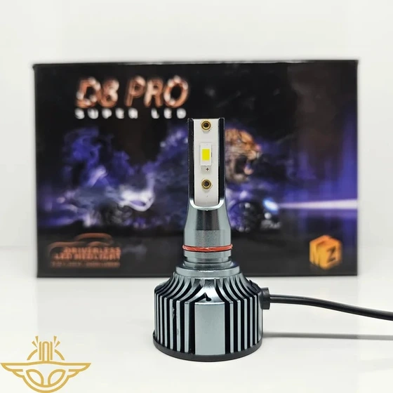 خرید و قیمت هدلایت D8pro بسته دو عددیH7 رنگ سفید csp | ترب