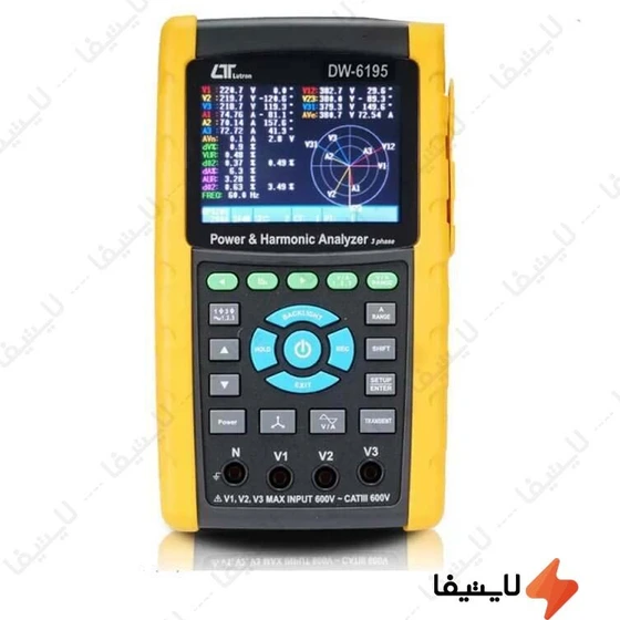 خرید و قیمت پاورمتر تک فاز و سه فاز لوترون مدل DW-6195 | ترب