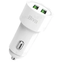 خرید و قیمت شارژر فندکی بیوا Biva CC-20 2-Ports Car Charger توان 45 وات | ترب