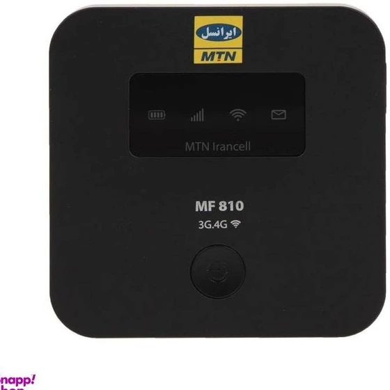 خرید و قیمت مودم 3G 4G قابل حمل ایرانسل مدل MF810 به همراه 15 گیگابایت اینترنت 120 روزه | ترب