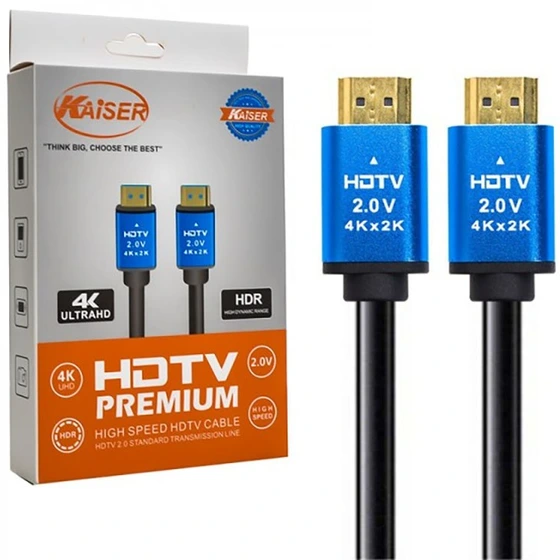 خرید و قیمت کابل HDMI کایزر HDMI KAISER 4K 1.5M | ترب
