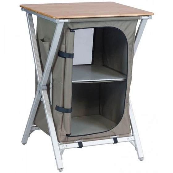 خرید و قیمت میز تاشو کمپ مدل Vango - Bamboo Storage Unit | ترب