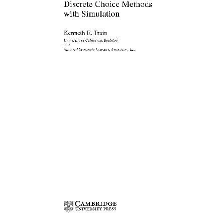 خرید و قیمت دانلود کتاب Discrete Choice Methods with Simulation 2003 | ترب