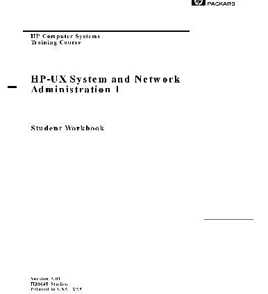 خرید و قیمت دانلود کتاب HP-UX System and Network Administration I ...