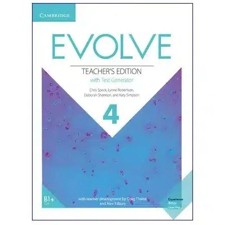 خرید و قیمت کتاب معلم ایوالو چهار Evolve 4 Teacher’s Book | ترب