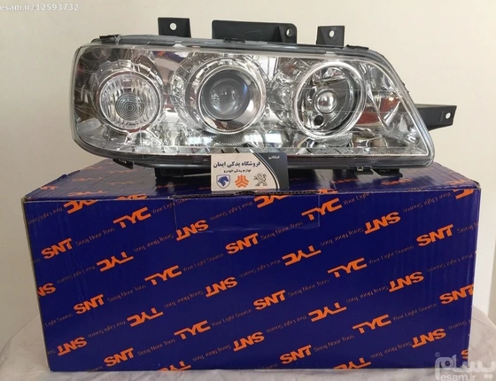 خرید و قیمت جفت چراغ جلو پژو 405 SLX فابریک - SNT | ترب