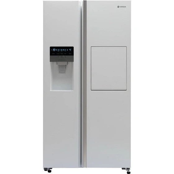 خرید و قیمت یخچال ساید بای ساید اسنوا 32 فوت مدل SN8-3032GW سفید متالیک | ترب
