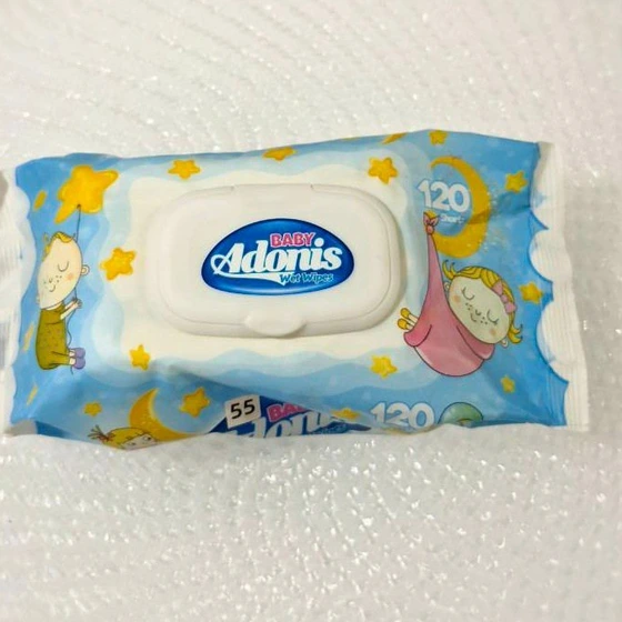 خرید و قیمت دستمال مرطوب adonis baby بسته 120 عددی | ترب