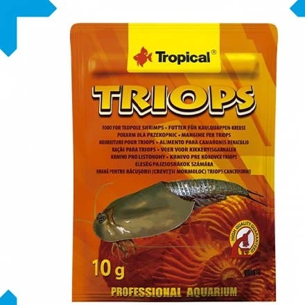 خرید و قیمت غذا ماهی 10 گرمی TRIOPS | ترب