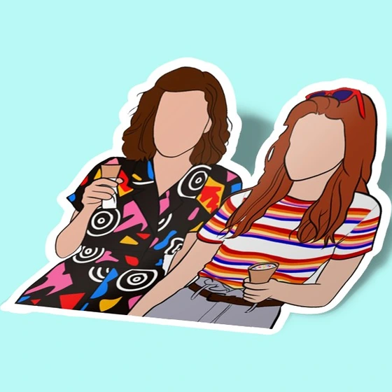 خرید و قیمت استیکر Eleven and Max Sticker | ترب