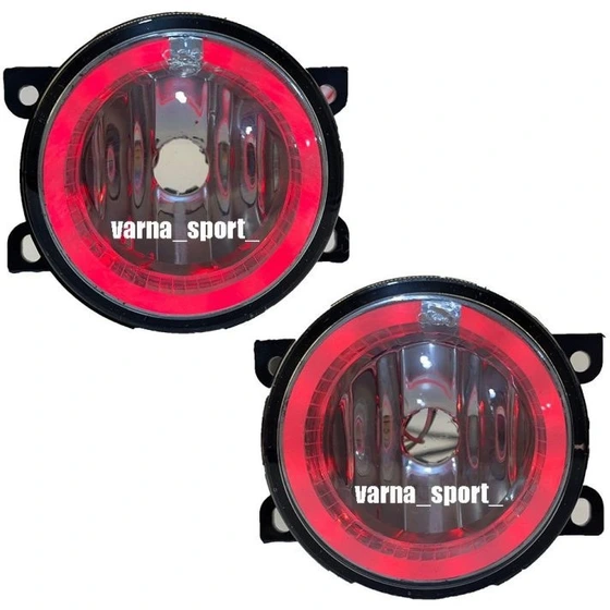 خرید و قیمت مه شکن اسپرت نئون دار مناسب برای ساینا و کوئیک و 206 و 207 و L90 رنگ قرمز | ترب