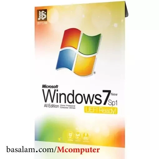 خرید و قیمت ویندوز Windows 7 All Edition UEFI جی بی تیم 64 و 32 بیتی | ترب