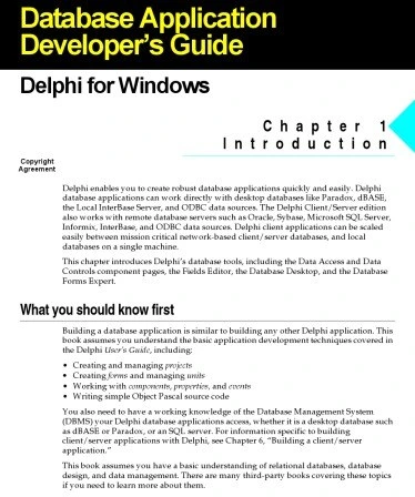 خرید و قیمت دانلود کتاب Database application developer's guide : Borland Delphi for Windows 95 ...