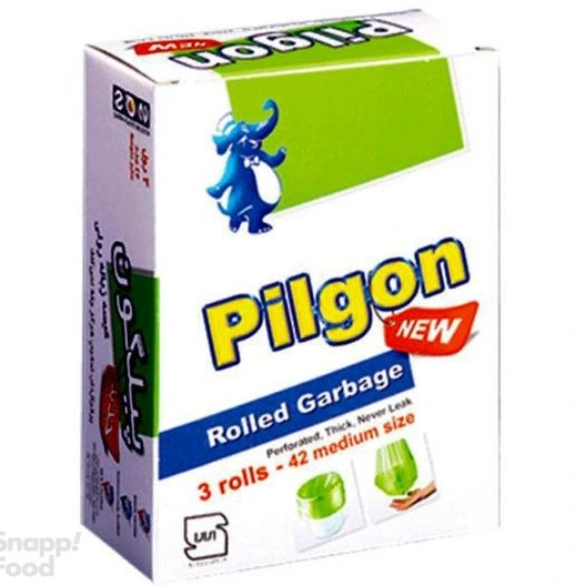 خرید و قیمت کیسه زباله پیلگون (Pilgon) مدل Eq-M100 بسته 42 عددی | ترب