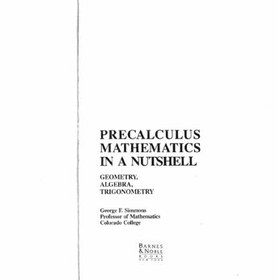خرید و قیمت دانلود کتاب Precalculus Mathematics in a Nutshell: Geometry ...
