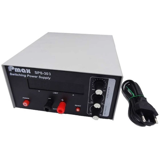 خرید و قیمت منبع تغذیه سویچینگ 3 امپر 30 ولت PMAX SPS-303 | ترب
