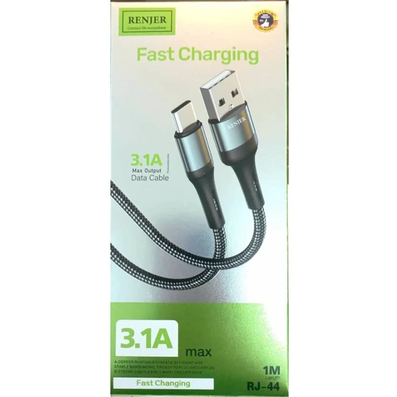 خرید و قیمت کابل تبدیل USB به تایپ سی رنجر مدل RJ44 یک متری | ترب