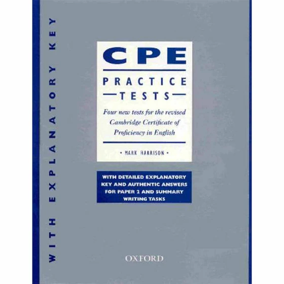 خرید و قیمت کتاب FCE Certificate in Proficiency English Tests Oxford | ترب