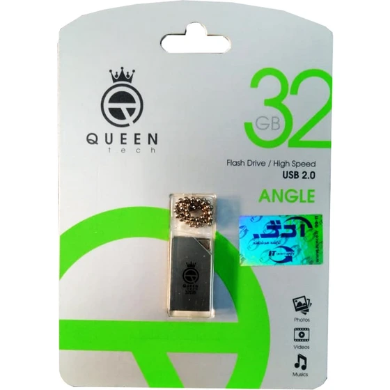خرید و قیمت فلش QUEENTECH ANGLE 32G | ترب
