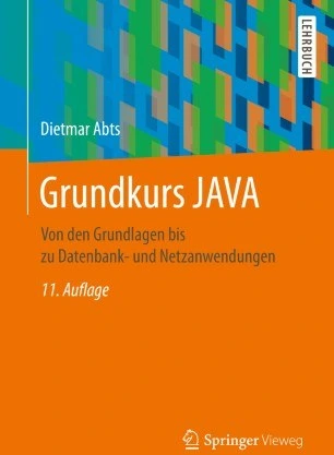 خرید و قیمت دانلود کتاب Grundkurs JAVA: Von den Grundlagen bis zu ...