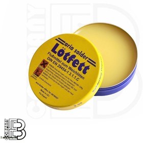 خرید و قیمت روغن لحیم لوتفت آلمانی بزرگ 50g درب زرد LOTFEtt | ترب
