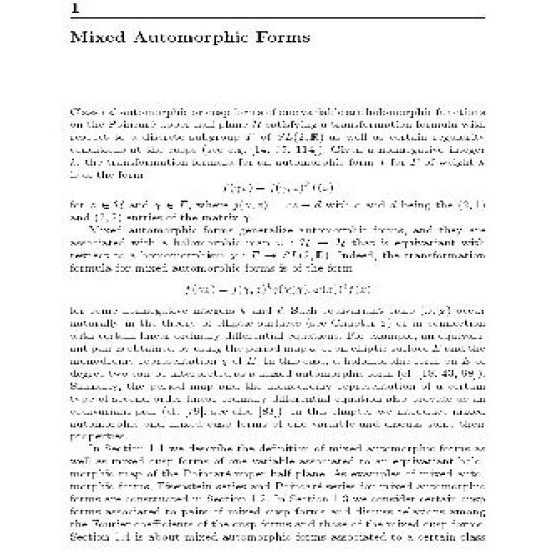 خرید و قیمت دانلود کتاب Mixed Automorphic Forms | ترب