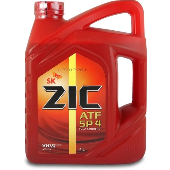 خرید و قیمت روغن گیربکس زیک مدل SK ZIC ATF SP 4 ساخت کره جنوبی چهار لیتر | ترب