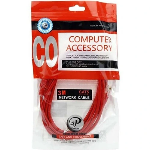 خرید و قیمت کابل شبکه CAT5 ایکس پی (XP) 3 متری | ترب