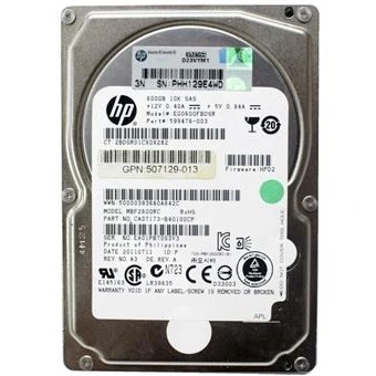 خرید و قیمت هارد سرور اچ پی HP SAS 600 10K SSF | ترب