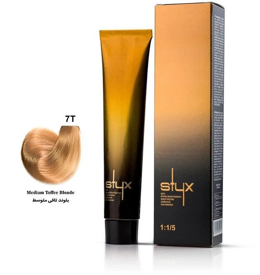 خرید و قیمت استایکس رنگ تافی STYX HAIR COLOR 7T | ترب